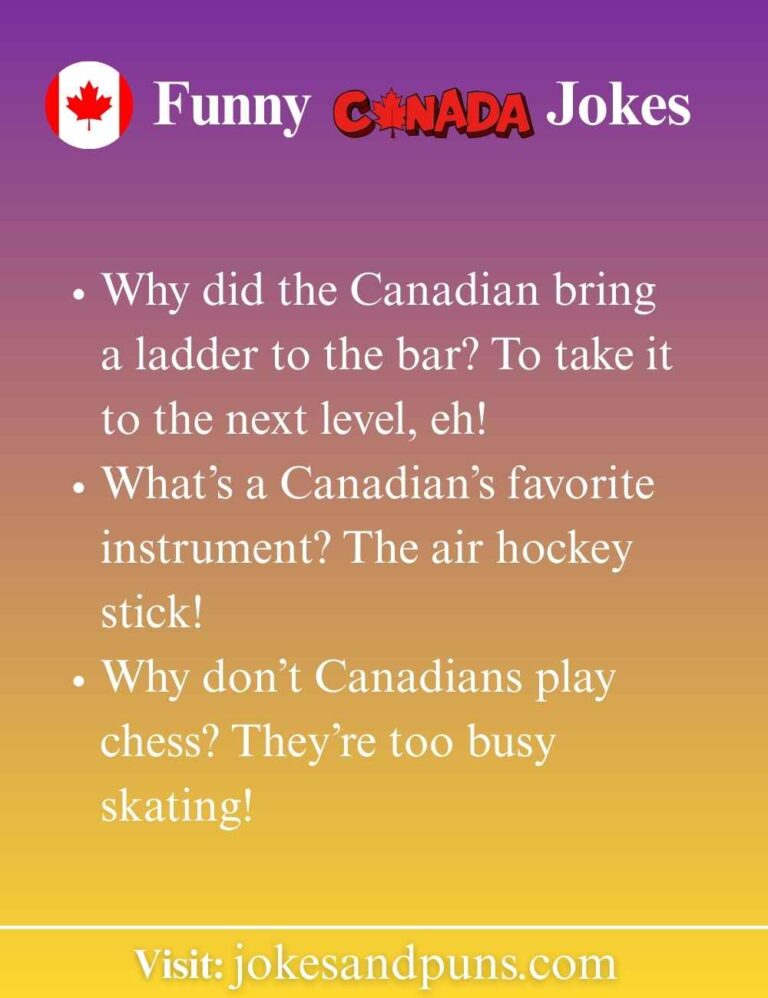 105+ Funny Canada Jokes You’ll Love (Eh!) (updates 2025)