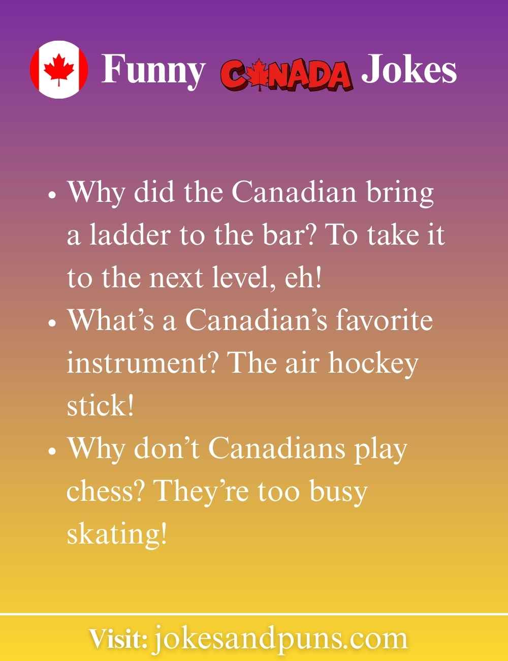 105+ Funny Canada Jokes You’ll Love (Eh!) (updates 2025)