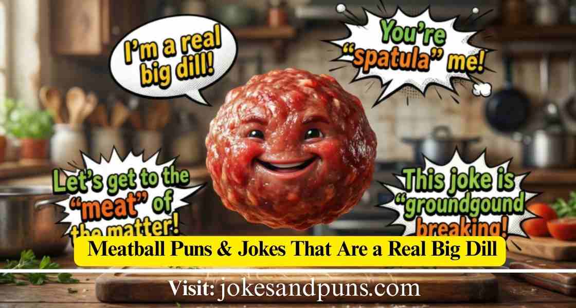 115+ Meatball Puns & Jokes That Are a Real Big Dill
